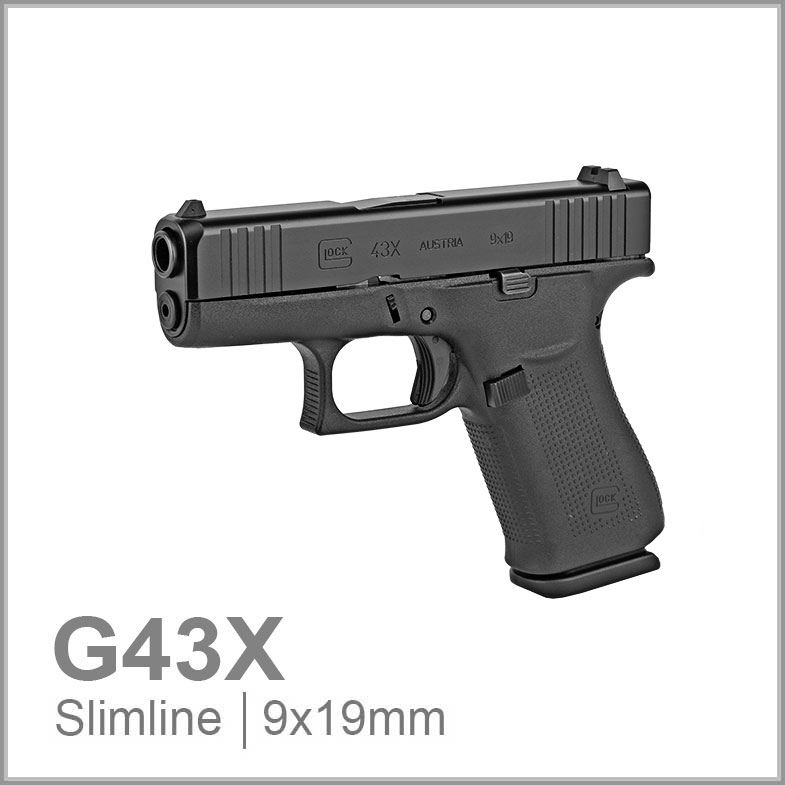 Glock 43X Rail | G 43X Best price online in South Africa | The Glock Shop