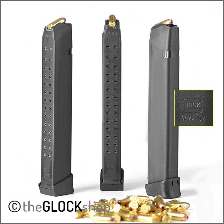 Glock 33 round magazine | Buy Extended Glock Mags |The Glock Shop