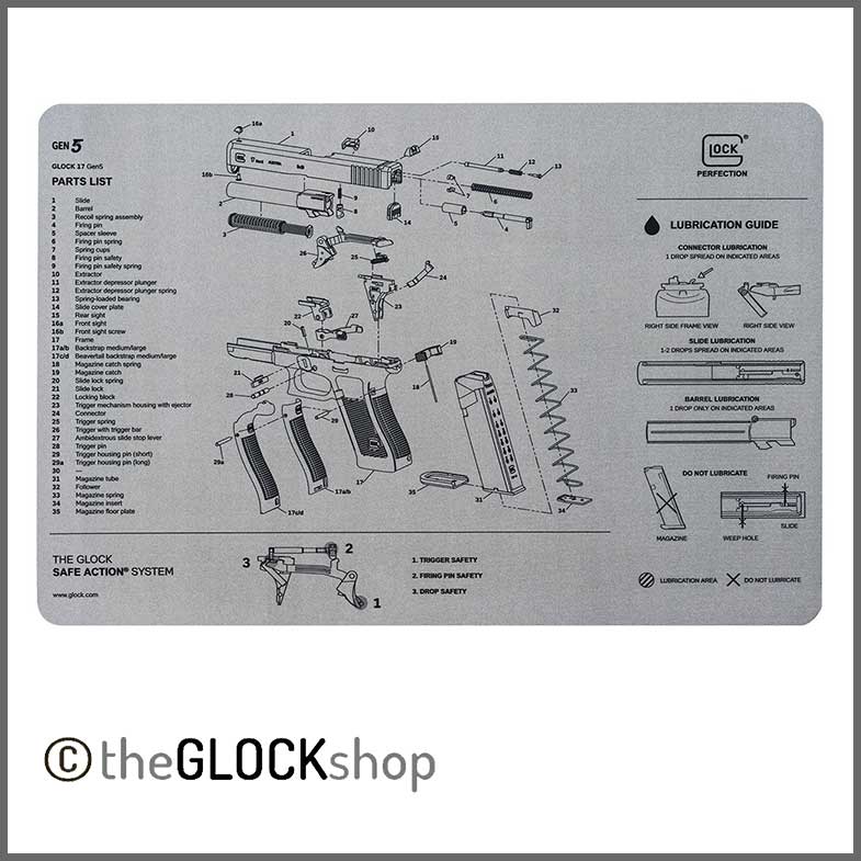 Glock Armourers Mat | Best Glock Accessories | The Glock Shop