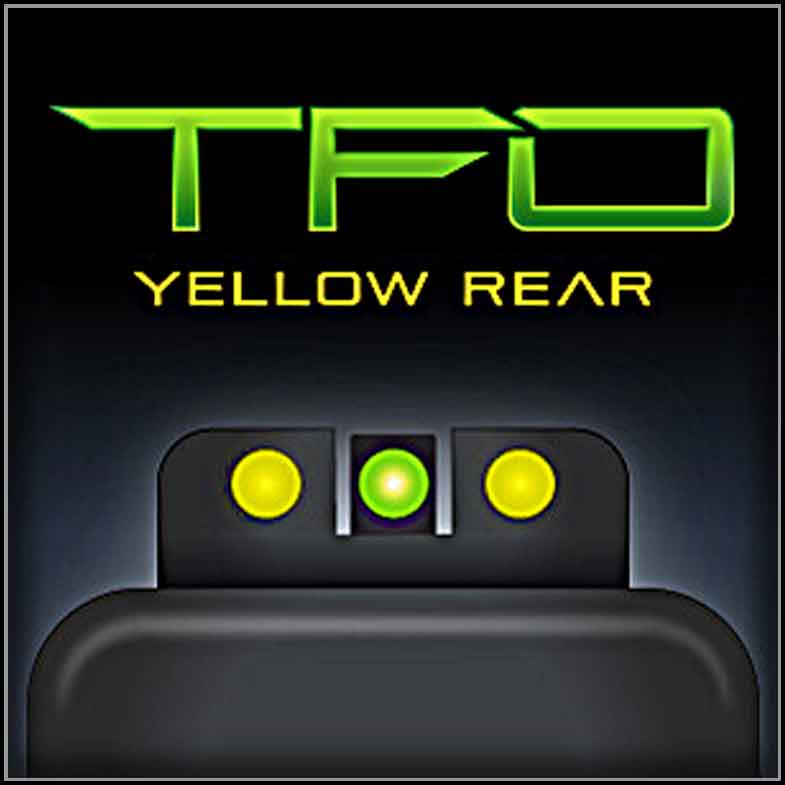 Truglo TFO Green Yellow | Glock Night Sights | The Glock Shop