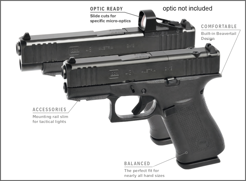 Glock 48 MOS | Glock G48 MOS for sale South Africa | The Glock Shop